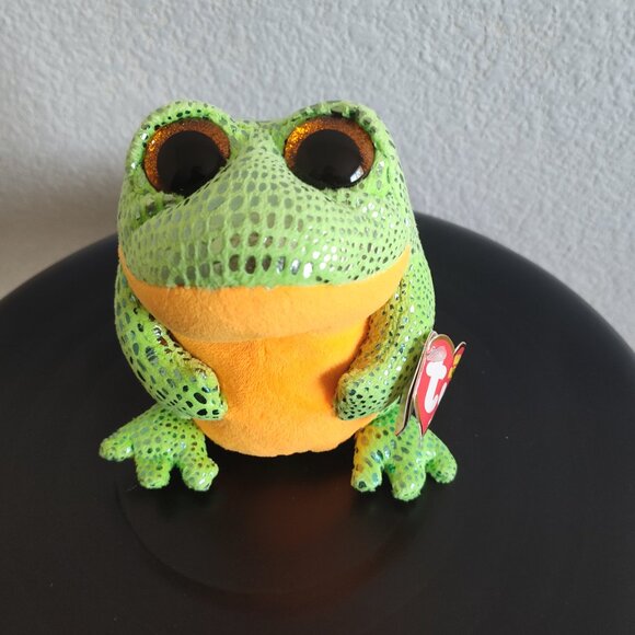 Ty | Toys | Ty Beanie Boos Speckles The Frog Vintage Toy | Poshmark